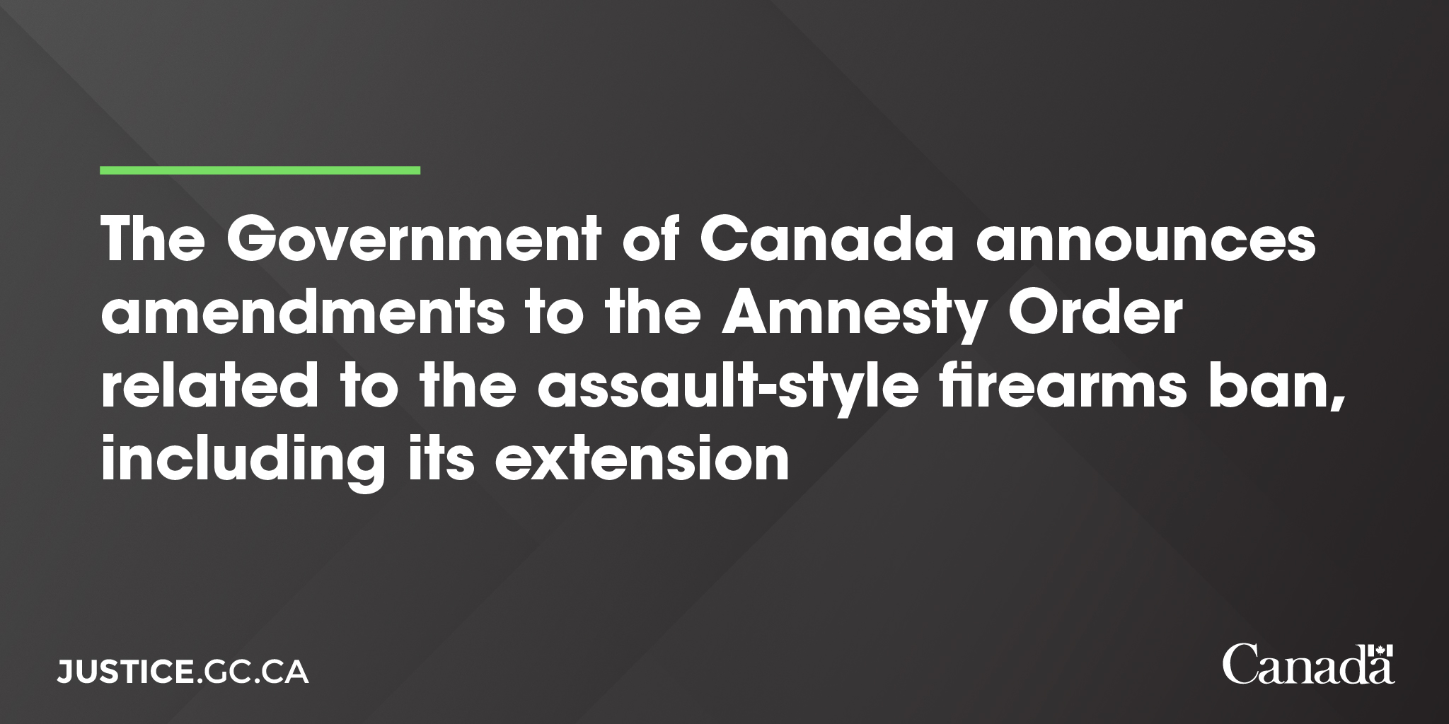 Amendments to the Criminal Code Amnesty Order related to the May 1 ...
