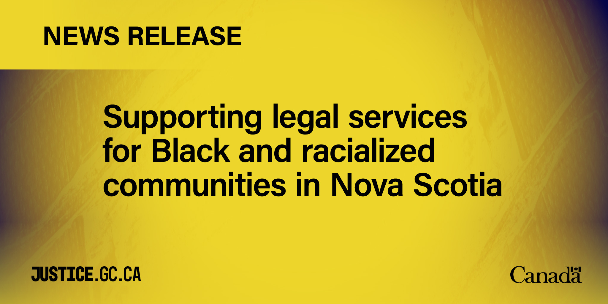 Supporting legal services for Black and racialized communities in Nova ...