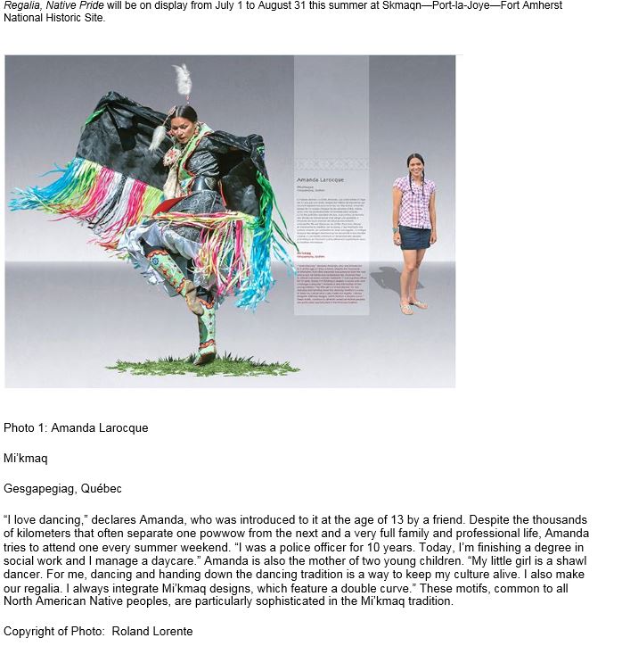 Regalia, Native Pride on Display at Skmaqn—Port-la-Joye—Fort Amherst ...