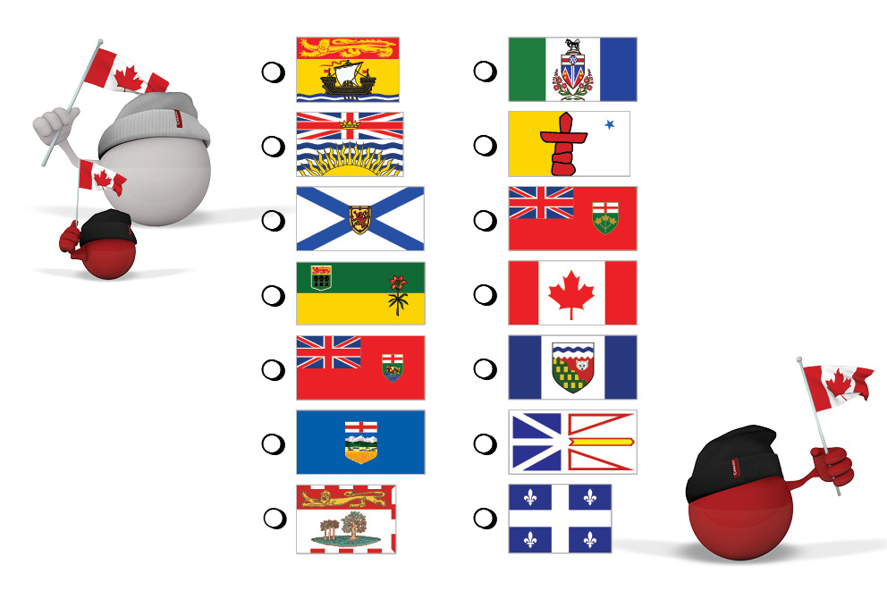 Did you know each province and territory has their own flag? – For ages ...