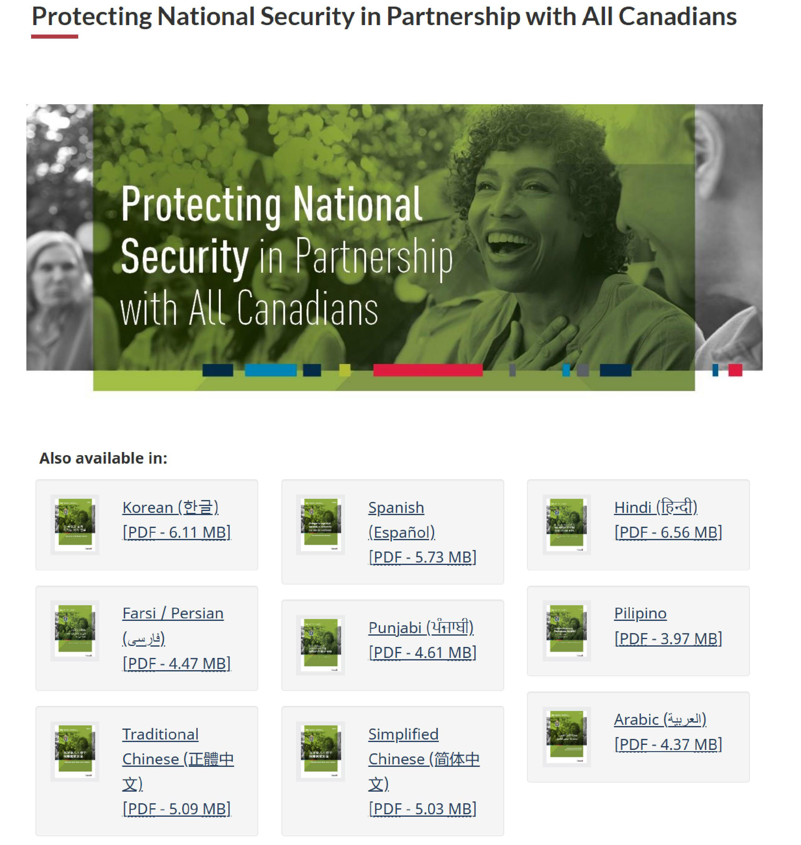 Annual Report on the Operation of the Canadian Multiculturalism Act ...