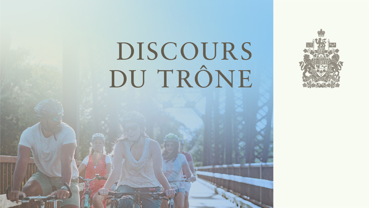 2021 Discours du Trône - Canada.ca