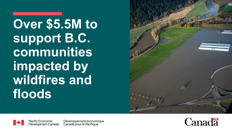 Government of Canada announces funding for disaster recovery in British ...