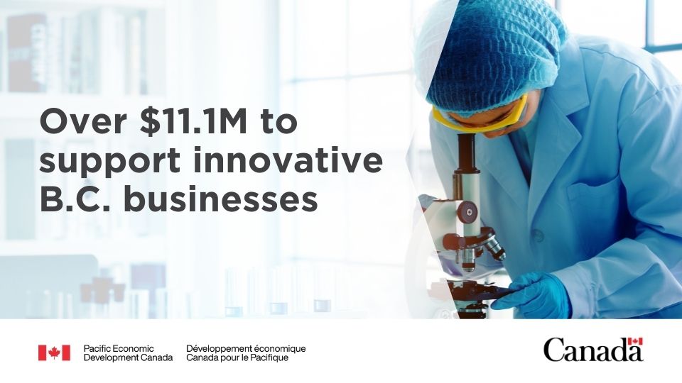 Innovative high-growth Burnaby businesses to receive Government of ...