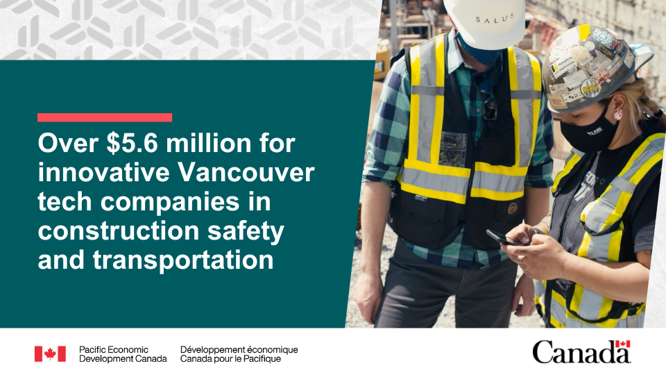 Government of Canada announces over $5.6 million for innovative ...