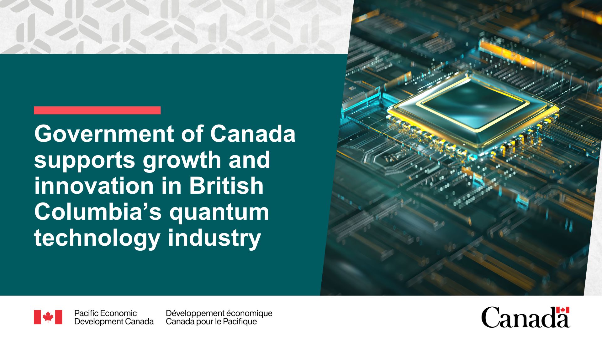 Government of Canada supports growth and innovation in British Columbia ...