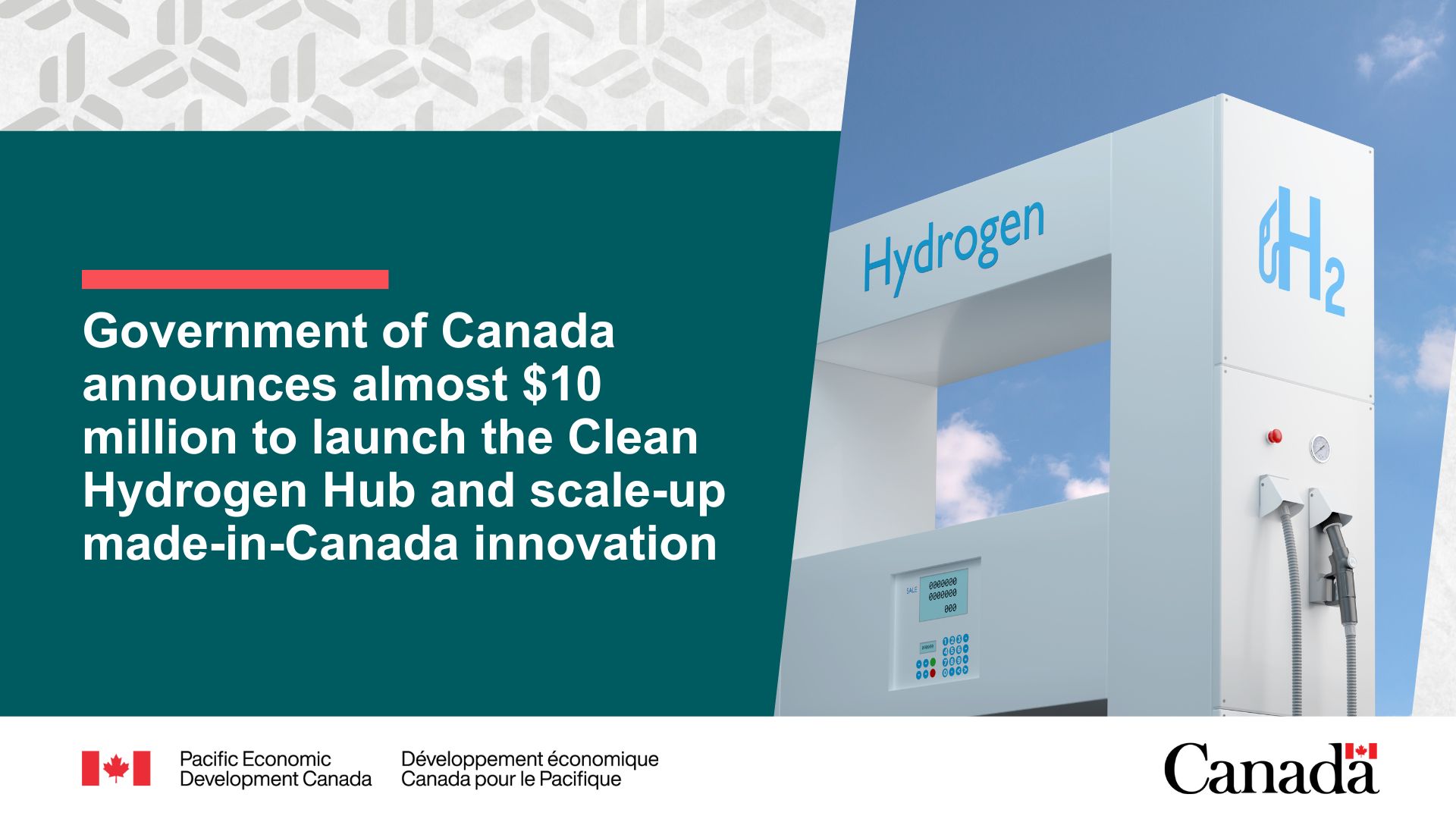 Government of Canada announces almost $10 million to launch the Clean ...