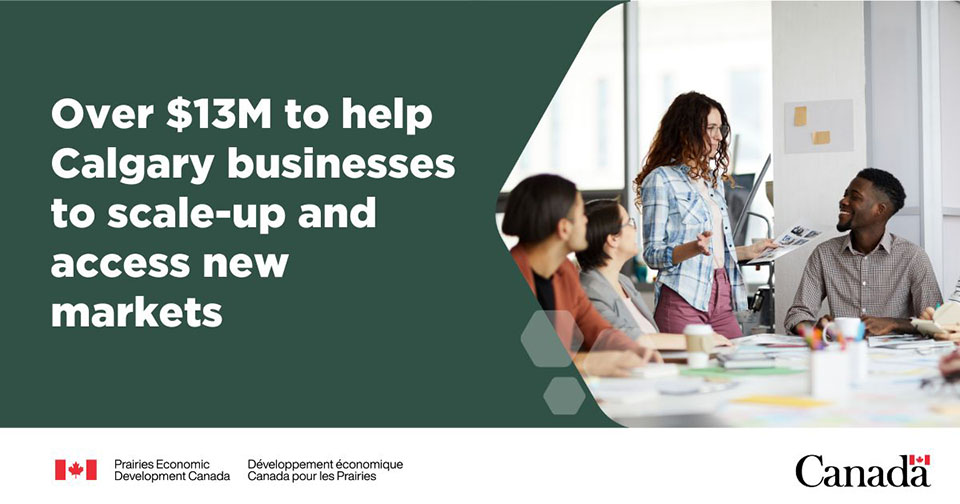 MP Chahal announces federal investments to enable Calgary businesses to ...