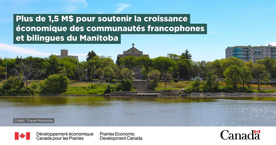 Le ministre Duguid annonce des investissements fédéraux visant à ...