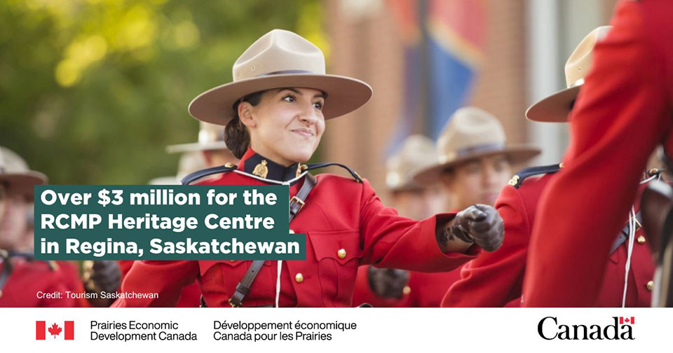 Government of Canada invests in RCMP Heritage Centre - Canada.ca