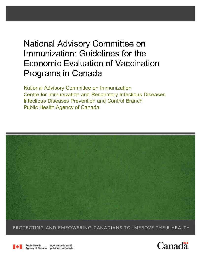 Questionnaire: Guidelines for the economic evaluation of vaccination ...