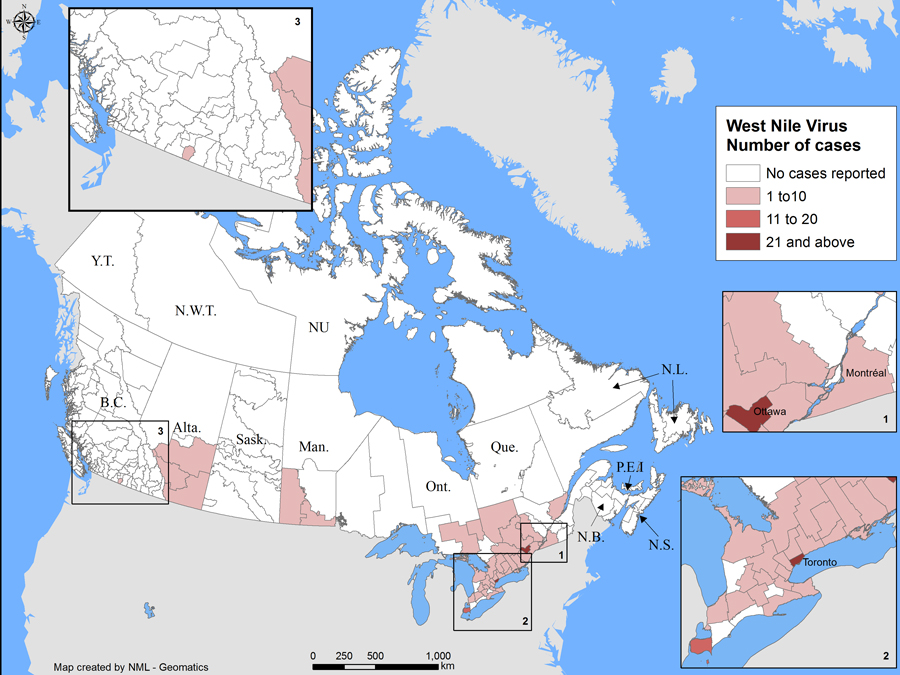 West Nile virus national surveillance report: October 8 to 14, 2017 ...