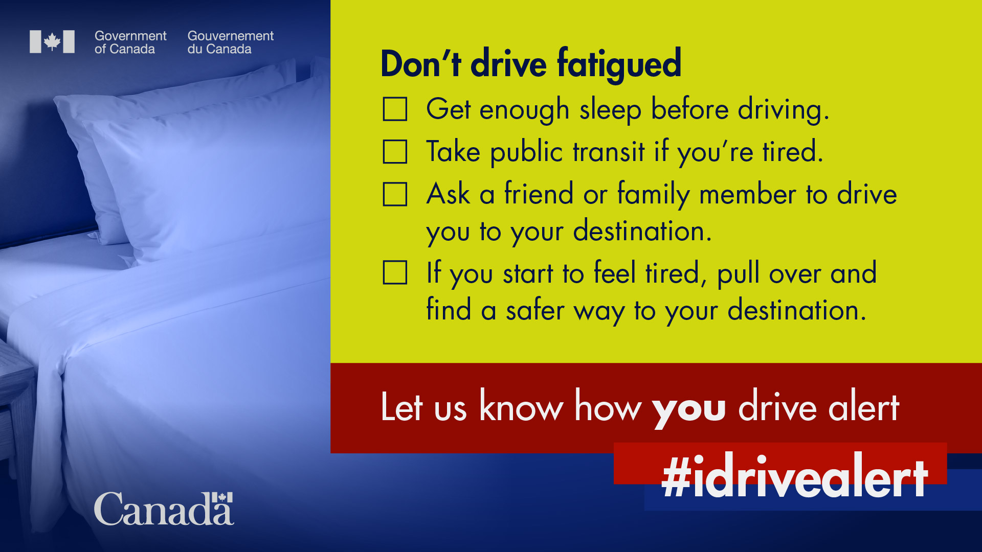 National Impaired Driving Prevention Week - Toolkit - Canada.ca