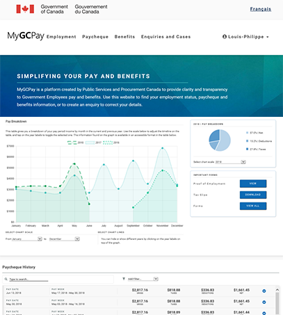 New web app provides employees with detailed information about their ...