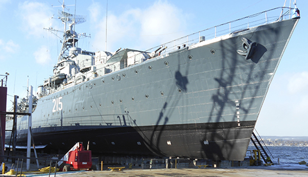 Keeping an historic war vessel in ship-shape - Canada.ca