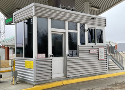 Redesigning to help move vehicles through border crossings faster ...