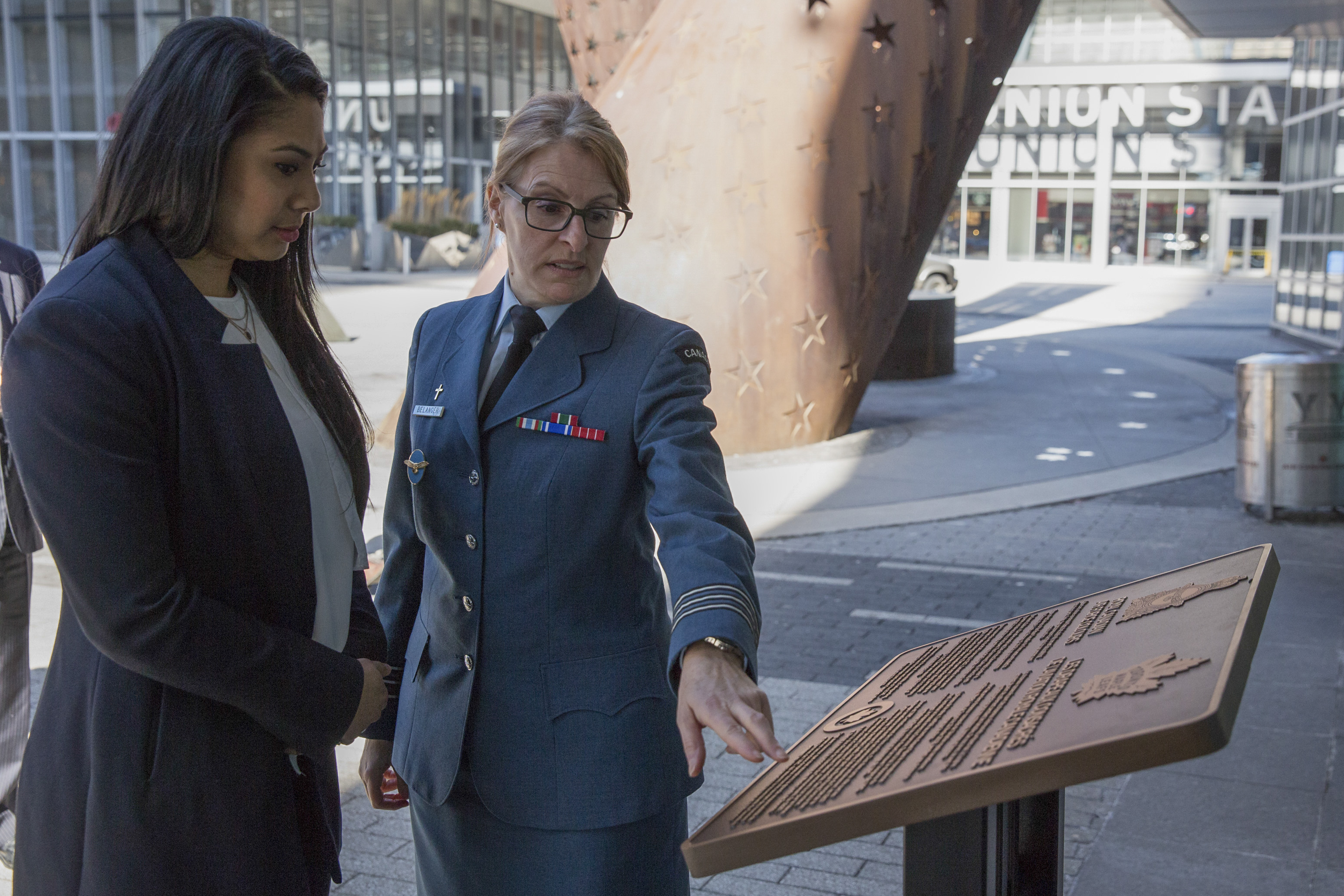 Retired RCAF Colours displayed at Air Canada Centre - News Article ...