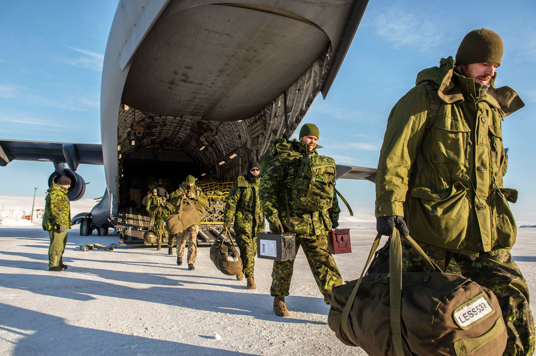CAF members demonstrate specialized Arctic skill sets with ...
