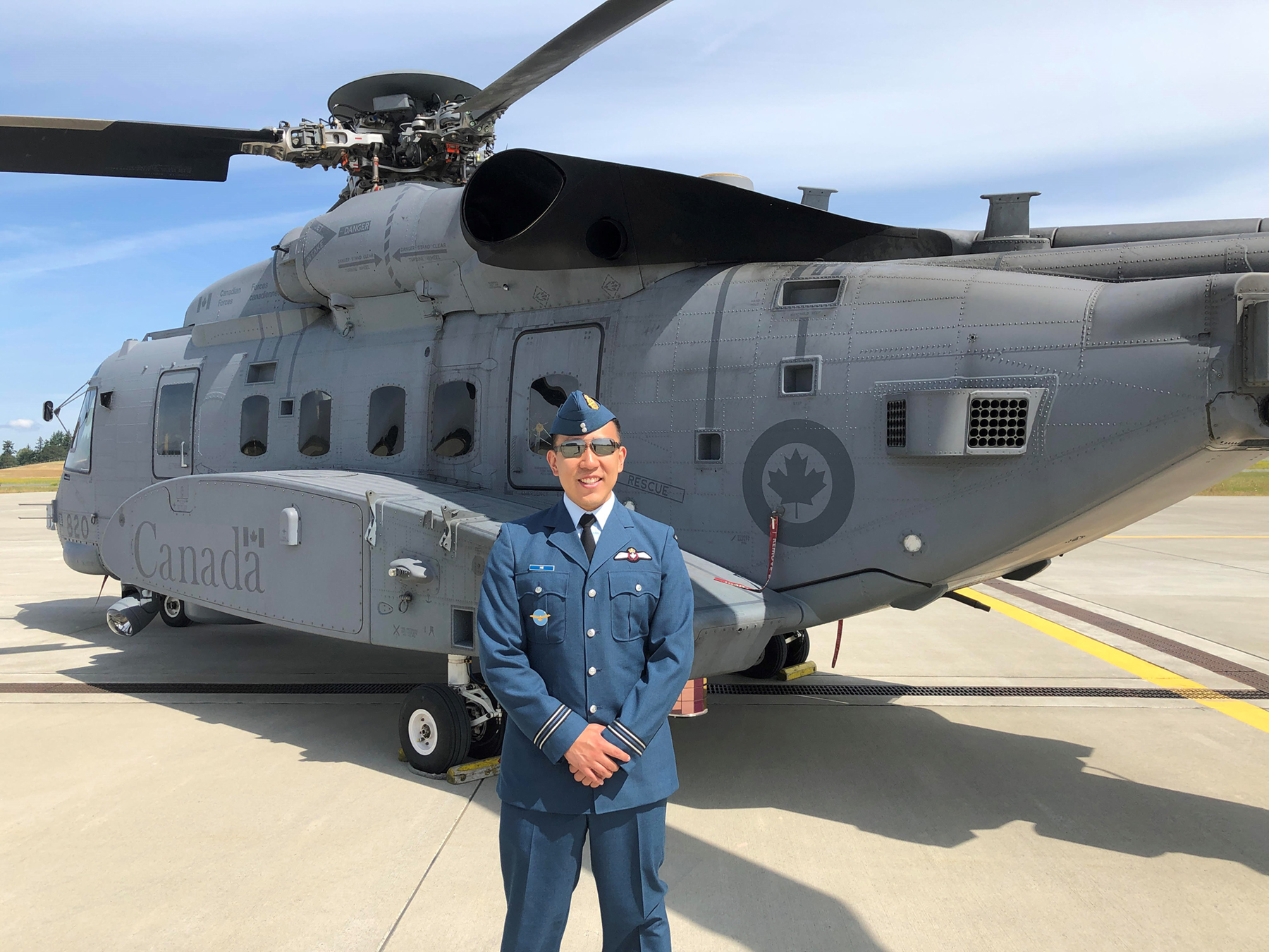 Our people: Captain David He - News Article - Royal Canadian Air Force ...