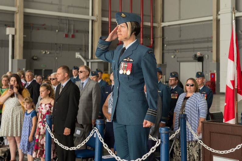 Northern lights shine bright for RCAF Lieutenant-Colonel and Honorary ...