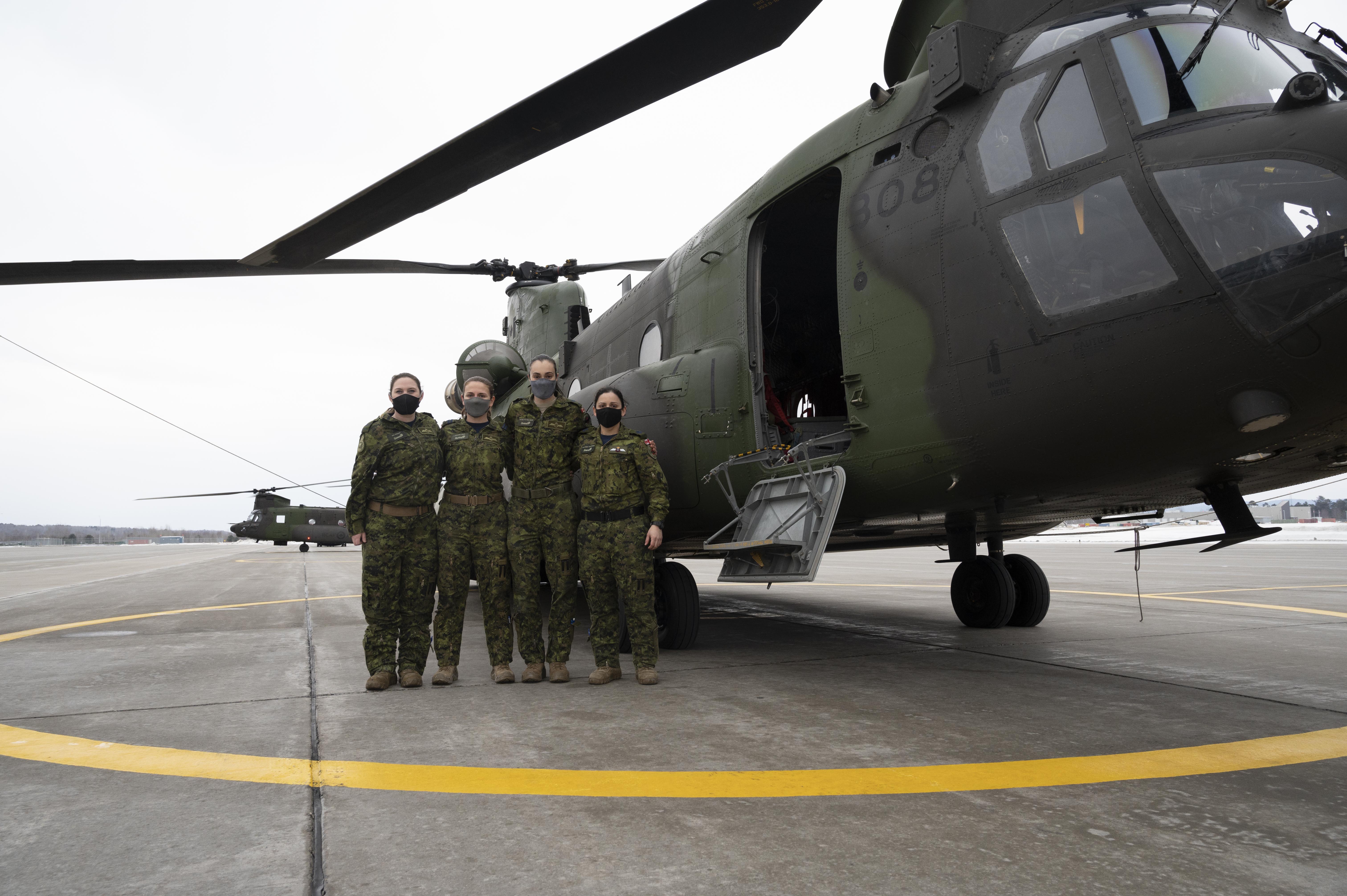 403 Squadron celebrates International Women’s Day - Royal Canadian Air ...
