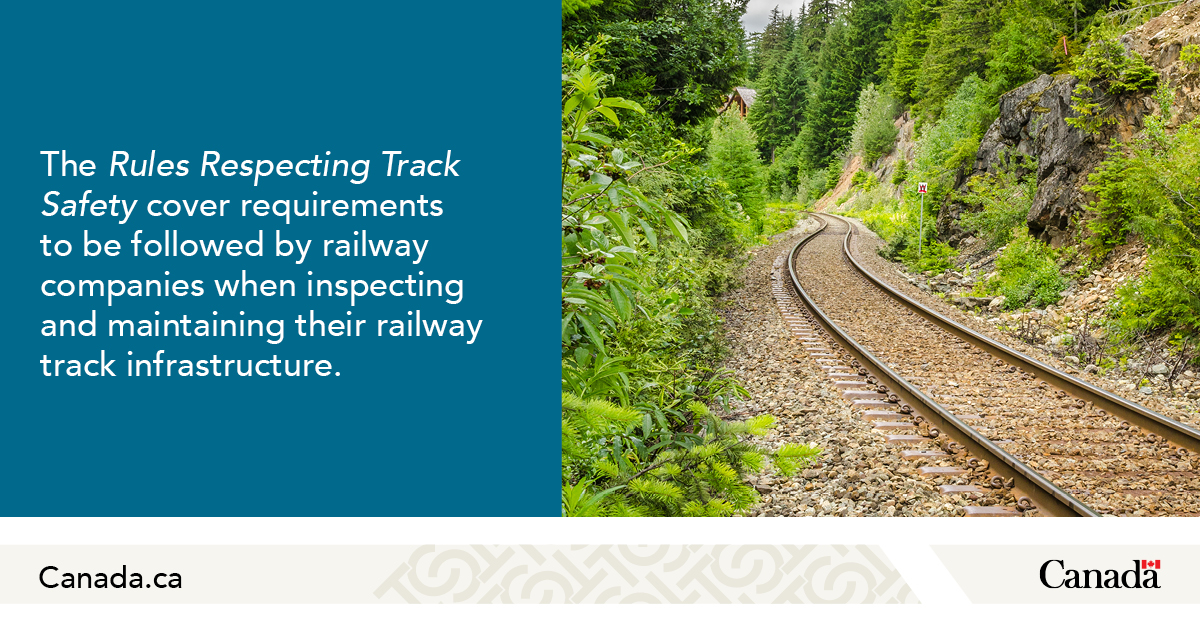 Government of Canada approves changes to improve railway track safety ...