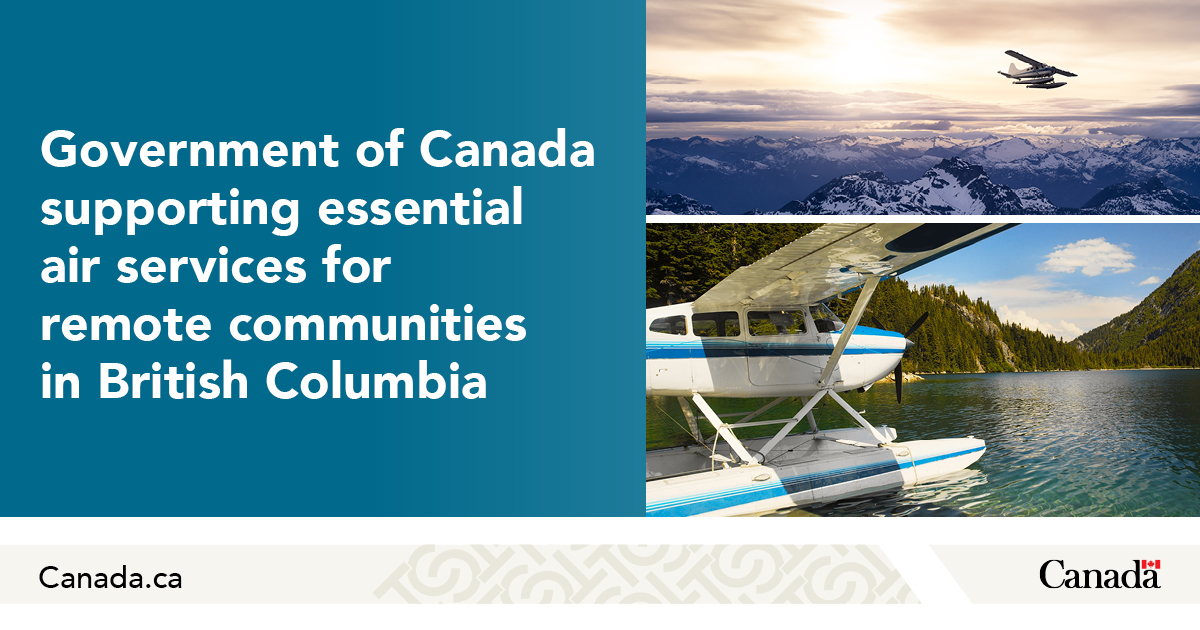 Government of Canada providing additional funding to support essential ...