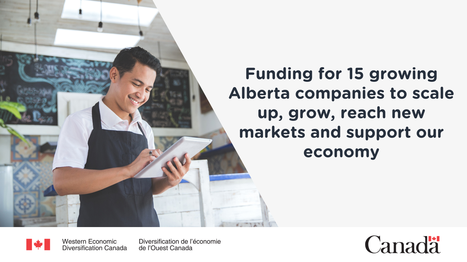 Government of Canada investments enable Alberta companies to expand and ...