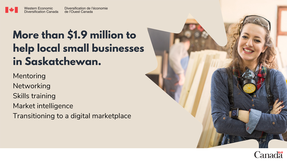 Government of Canada supports 340 jobs in Saskatchewan through targeted ...
